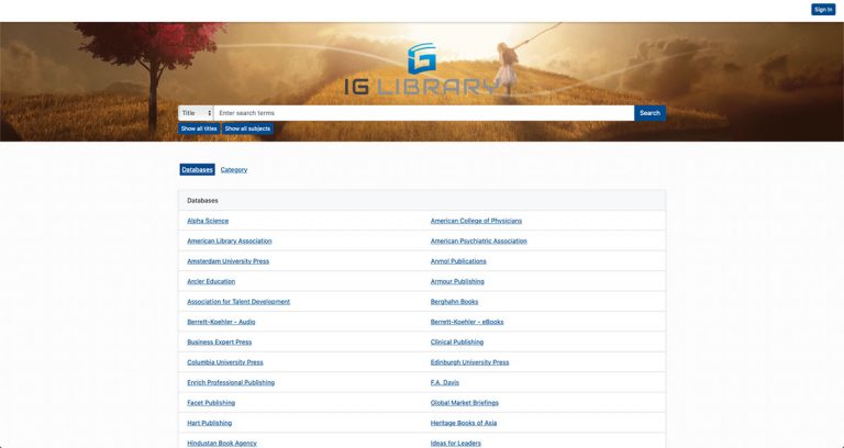 iG Library - iG Publishing