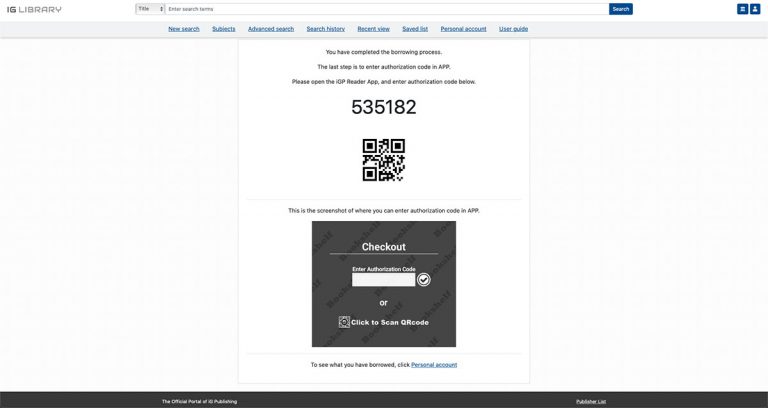 iG Library - iG Publishing
